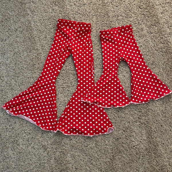 Baby Bell Bottoms Sewing Pattern: Kids' Flare Leggings (PDF Pattern) - Etsy