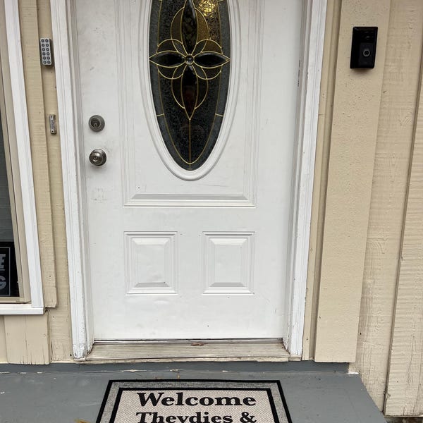 Ahlan Wa Sahlan, Arabic Calligraphy Eid Al Adha Outdoor Welcome Mat O ...