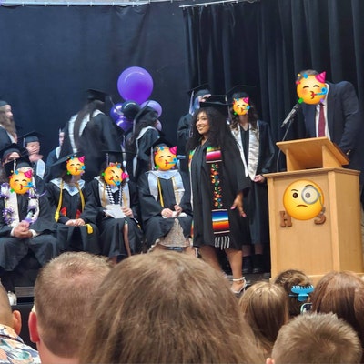 Floral Embroidered Personalized Mexican Graduation Stole/limited ...