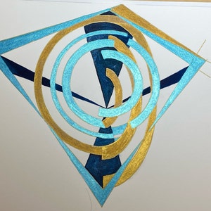 Phantom Fae Gold Handmade Watercolor Paint Art Supply Artist Gift Art ...