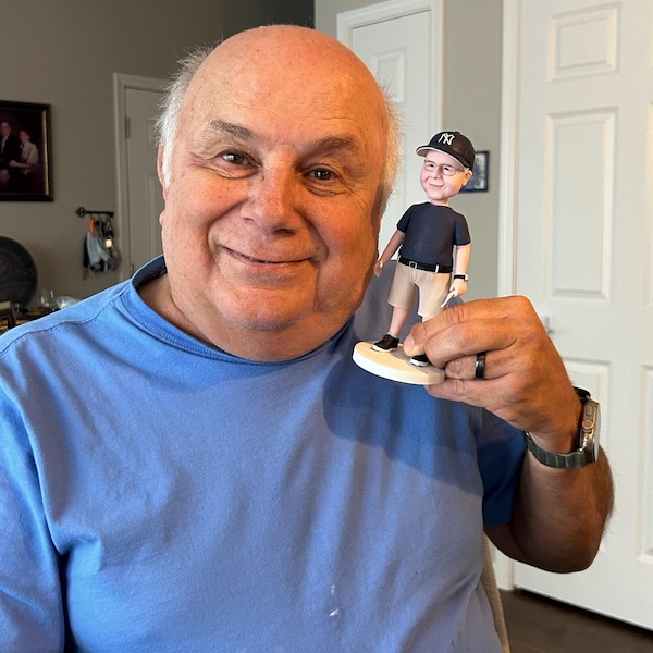 Custom Bobblehead Adorable With the Bottle, Gorgeous Baby Playing ...