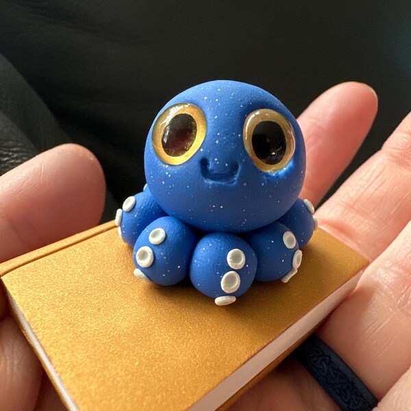 Baby Polymer Clay Octopus Characters - Etsy