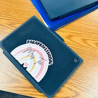 Custom Name Sticker Paraprofessional Gift Sped Para Gift Appreciation ...