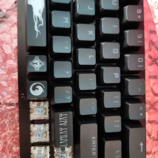 Sonic the Hedgehog Characters Backlit Keycap Pack | Mechanical Keyboard ...