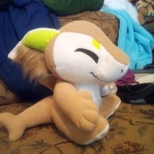 Plush Sewing Pattern PDF Furry Anthro Stuffed Animal Manokit Plushie ...