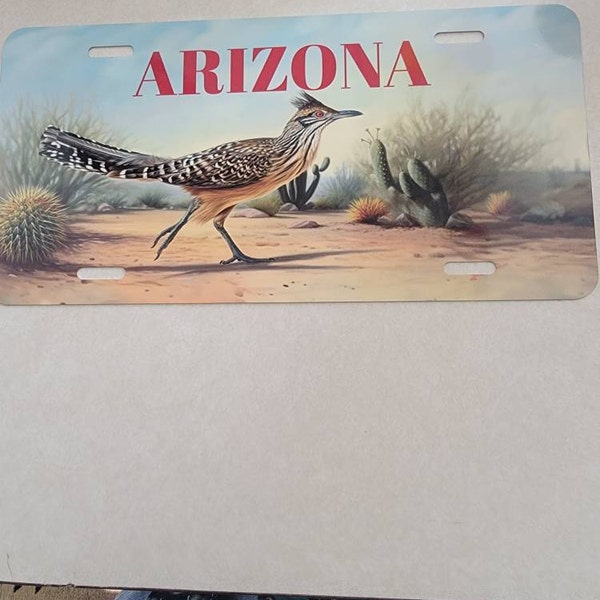 Arizona Vanity Plate, Red Rocks Vanity Plate, Arizona Sedona-like Scene ...