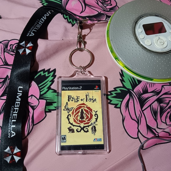 Lollipop Chainsaw "video Game Cover Art Custom Key Chain Display ...