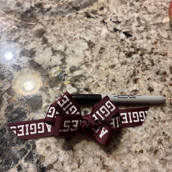 Texas A&M Aggie Flower White Gown - Etsy