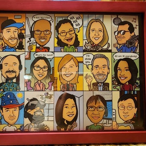 Custom COMIC BOOK Cover Superhero Cartoon Caricature Drawing - Etsy