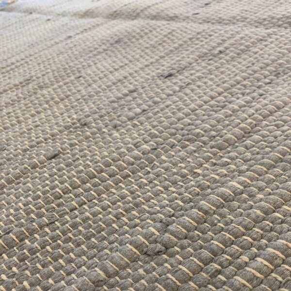 Handbraided Multi Jute Rug From Recycled Cotton Rags 60x90cm - Etsy