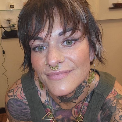 Gold Triple Stacked Beaded Septum Ring With Gap Piercing Hoop Conch ...