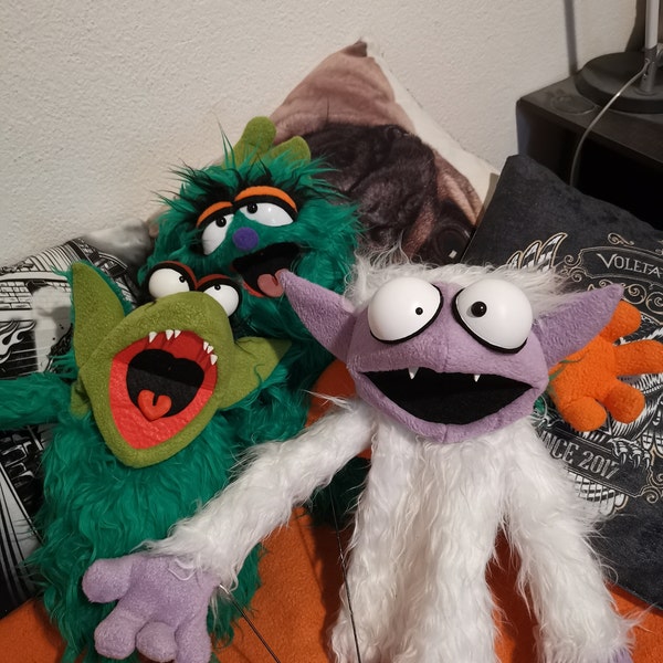 El Soplillo the Monster Puppet - Etsy Canada