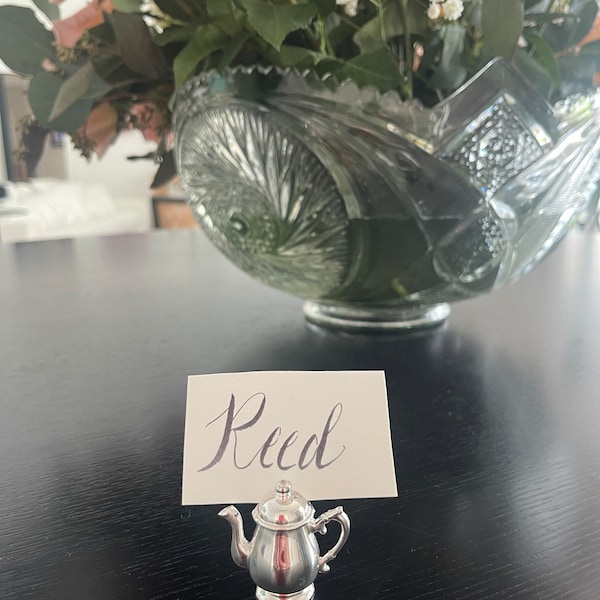 Vintage Crystal Legends Desk Clock - Etsy