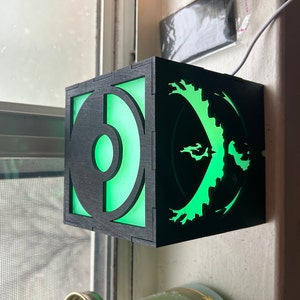 Pokecube, Pokemon Cube Lamp, Poke Night Light, Poke Desk Decor, Pokemon ...