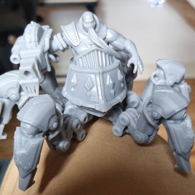 Termanid Pose 5 Helldivers Tabletop 100mm Base Galactic Armory Sci-fi ...