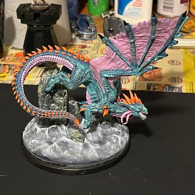 Mighty Dragon Dnd Miniature king Arthur Miniatures for Tabletop Games ...
