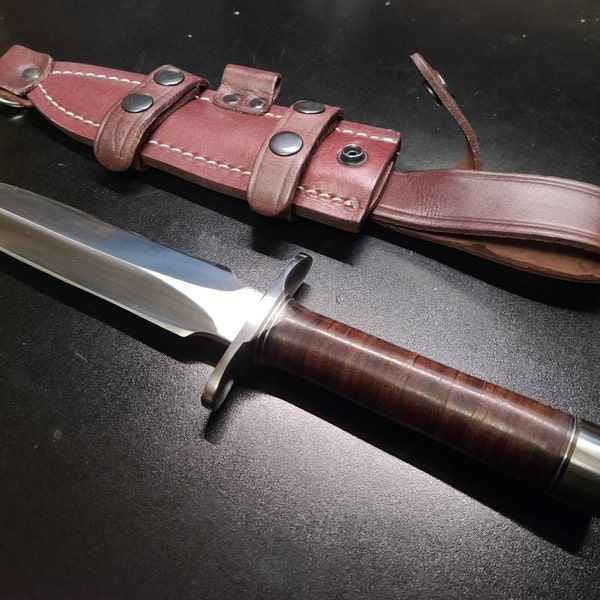 GCS Custom Handmade D2 Steel Hunting Knife G10 Handle With Right Hand ...