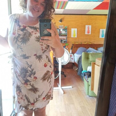 Vintage 1970s Blue Denim Chambray Rainbow Ricrac Peasant Prarie Cottage ...