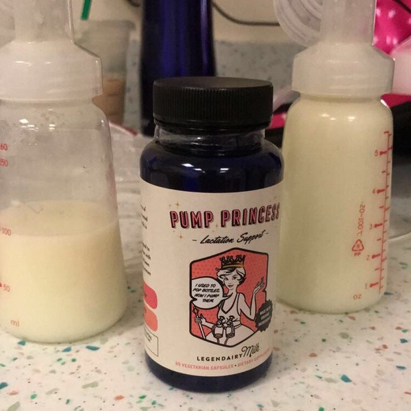 Pump Princess Organic Lactation Herbal Supplement - Etsy