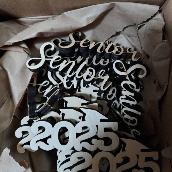 2025 Graduation Cap Laser Cut Out Unfinished Wood Shape Craft Supply - Etsy