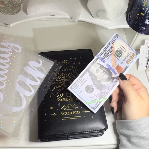 Starlight Vellum Custom Cash Envelopes | Starlight | Laminate | Cash Envelope System | Sinking ...