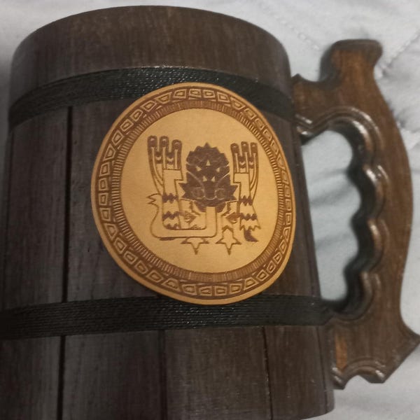 Personalized Groomsmen Beer Mug Custom Wooden Stein Customizable Best ...