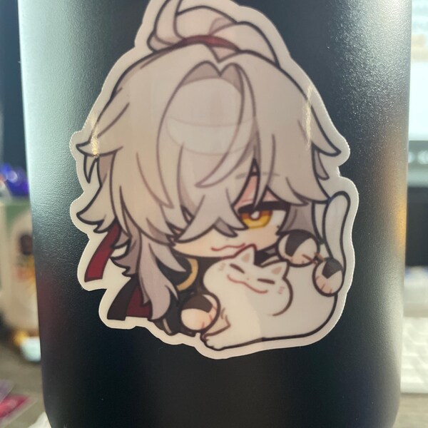 Sleepy Ben Vinyl Sticker - Etsy