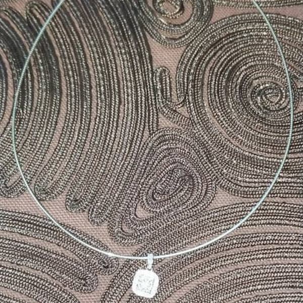 Stainless Steel Multi-strand Cable Wire Neck Ring Necklace- Available ...