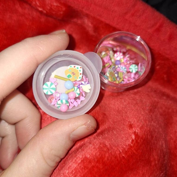 Dog Fake Sprinkles Mix Corgi, Paw Print, and Bone Fimo Slices Polymer ...