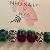 4th of July Press on Nails | Bomb Pop Nails | Summer Nails | Almond ...