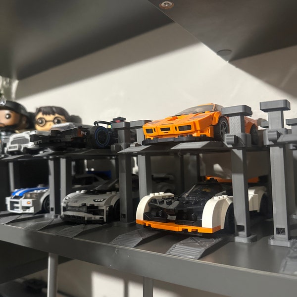 Triple Car Lift Display Stand for Speed Champions - Etsy