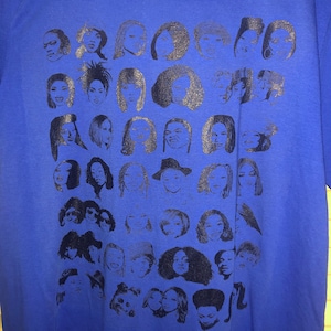 Women of Rap Shirt Female Rappers Tee African American Music Hip Hop ...