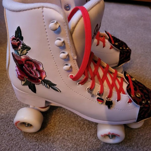 Hibiscus Flower Skate Anklet / Chain Shoe / Roller Skate Accessories - Etsy