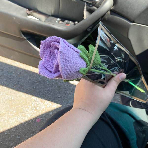 Handmade Flower Crochet Hair Clips, Cute Hair Clips for Girls Kids ...