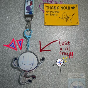 Rivulet Rain World 3 Blue Keychain / Charm - Etsy