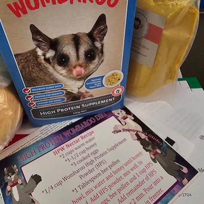 Wombaroo Sugar Glider Shake and Make Nectar 100g Bottle - Etsy