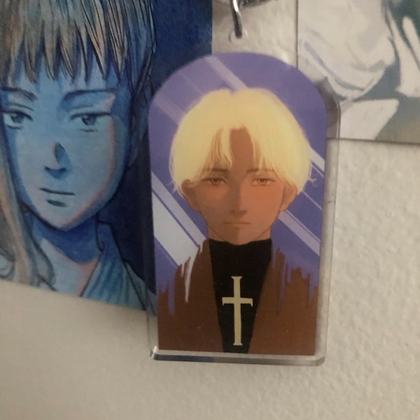 Tenma X Johan Anime Alternate Sides Keychain | Monster - Etsy