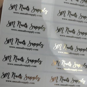 Clear Label Sticker, Cosmetic Stickers, Eyelash Sticker, Lip Gloss ...