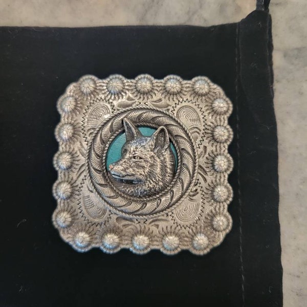 1-1/2 Texas State Seal Ant Nic Screwback Concho - Etsy