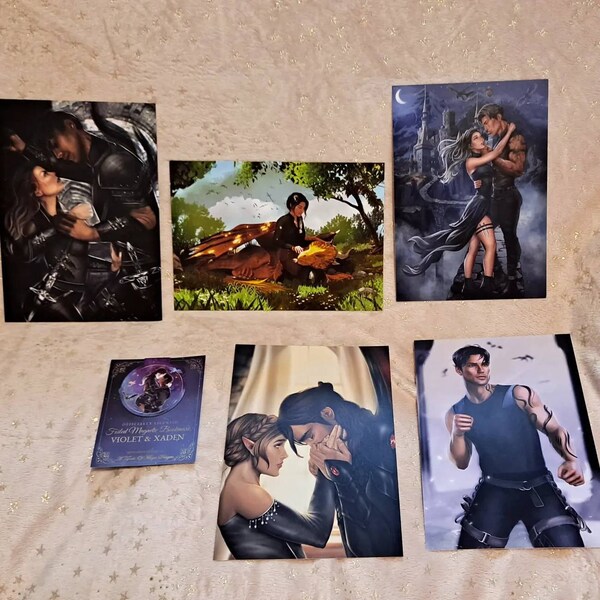 Sparring Shadows OFFICIALLY LICENSED Fourth Wing Premium Print - Etsy