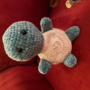 NO-SEW Turtle Plush Crochet PATTERN - Etsy