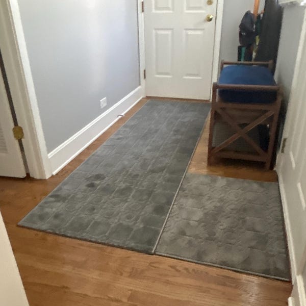 31-inch Wide Width CUSTOM Size Non-skid Rubber Back Runner Rug Carpet ...