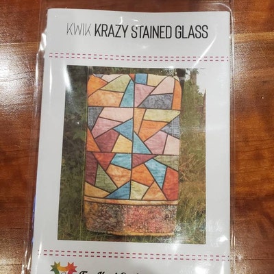 Stained Glass Cross Quilt Pattern From Quiltfox by Hajdu, Judit - Etsy