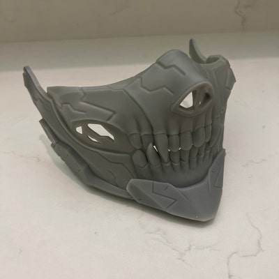 3D Model of Cyborg Mask V3 for 3dprint - Etsy