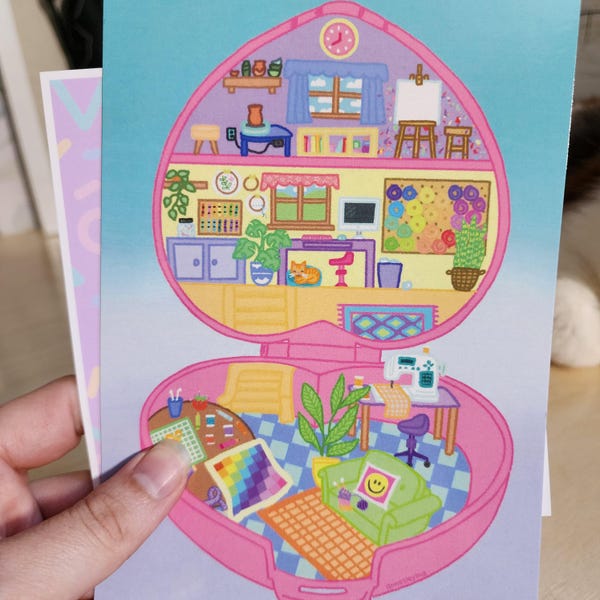 Polly Pocket Vintage Sticker 90s Nostalgia 90s Throwback Sticker 90s ...