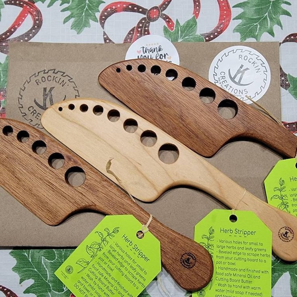 Herb Stripper / Scraper, Handmade - Etsy
