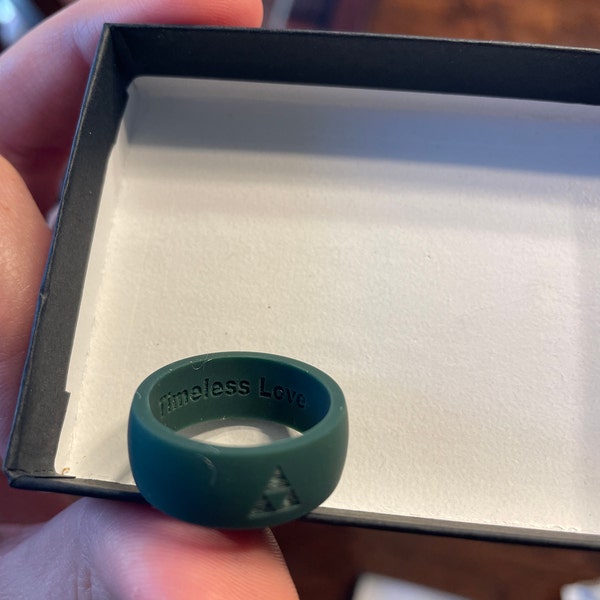 Braided Silicone Rings, Stackable, Water Proof, Eco Friendly, Non-toxic ...