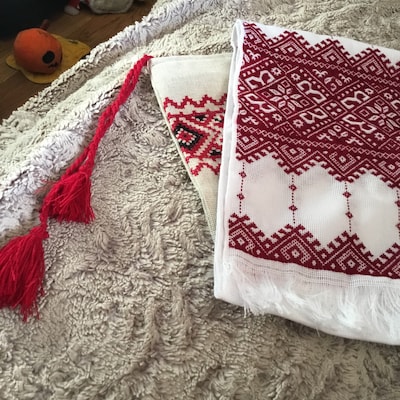 Handcrafted Rushnyk / Ukrainian Rushnyk / Embroidered Rushnyk ...