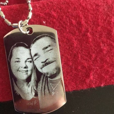 Forever in My Heart in Loving Memory Necklace or Key Chain Remembrance ...