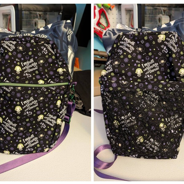 In Memoriam Coffin Crossbody Bag Digital Sewing Pattern and Tutorial ...
